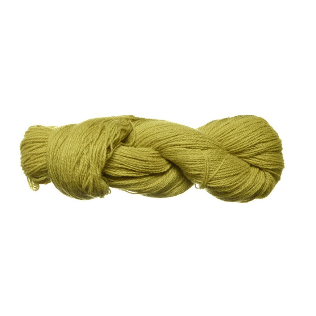 Garnhuset Wool 6/2 - Lime - 6500 - Weaving Yarn