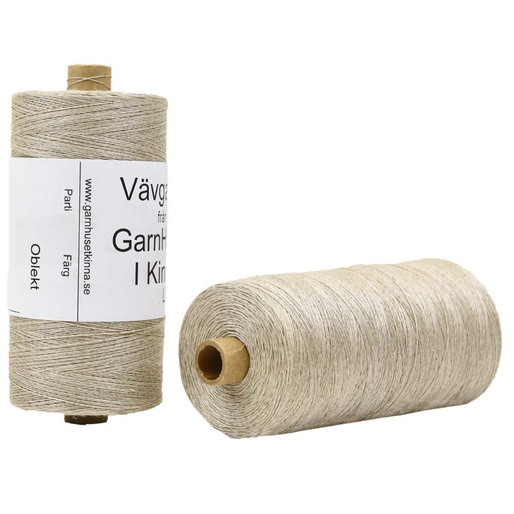 Garnhuset Linen 12/1 - Natural - OBLEKT - Weaving Yarn