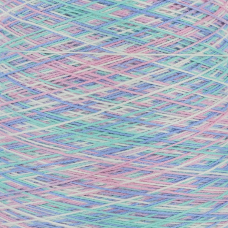 Valley Yarns Cotton 8/2 Variegated - Baby Pastel - 9490 - Weaving Yarn